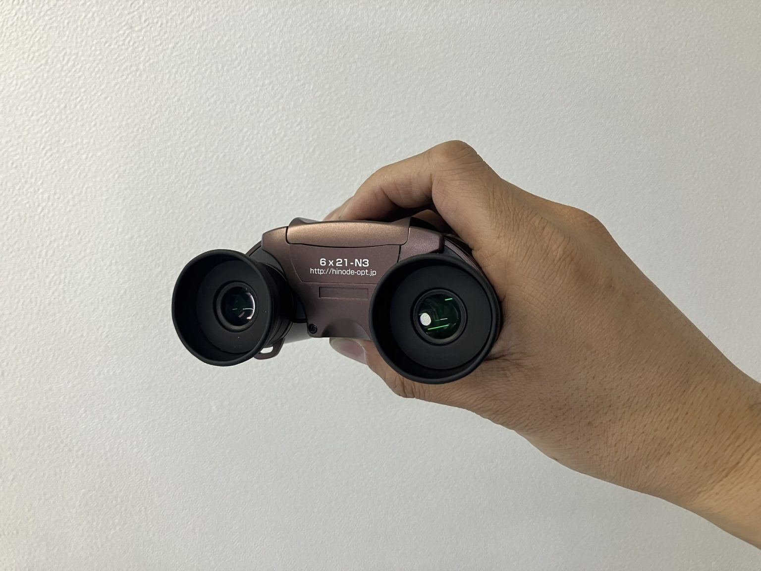 図と写真でみる、ヒノデ6x21－N3 - 双眼鏡のヒノデ